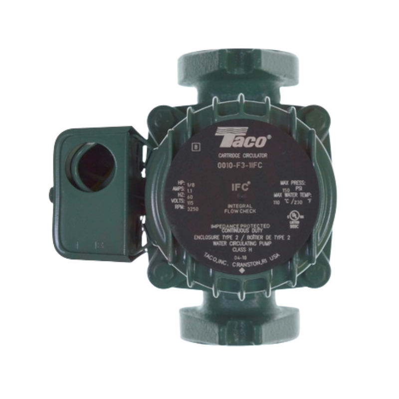 Taco 0010-F3-1IFC 1/8HP Cast Pump, 3/4" to 1-1/2" | PureFilters