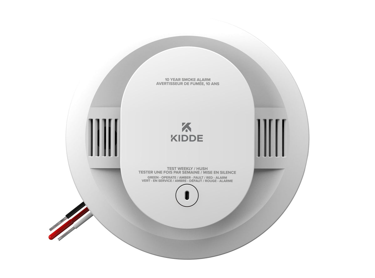 Kidde Smoke Alarm, Hardwired with 10-Year Backup Battery (20SA10-CA ...