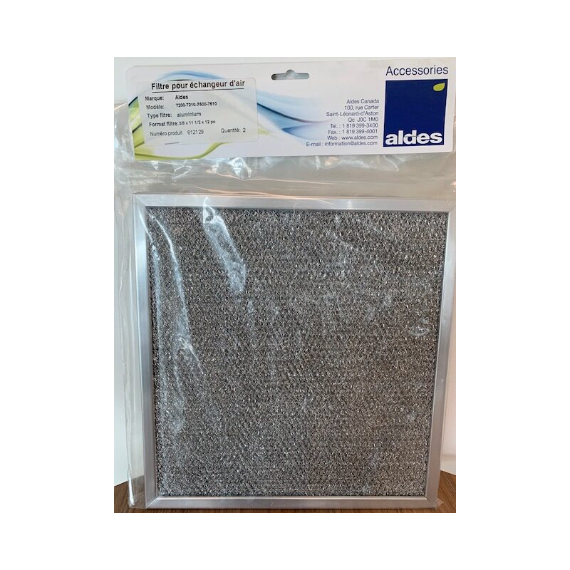 Aldes 612129 Replacement Filter (2-Pack) | PureFilters