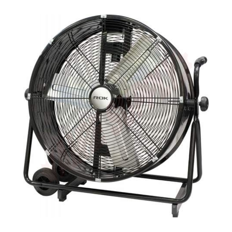 ROK High Velocity Floor Fan, 24", 2 Speed | PureFilters