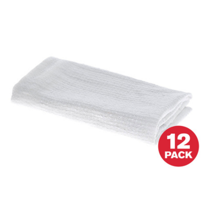 AGF Terri-Cloth Bar Wipes, Cotton, 12/Pack | PureFilters