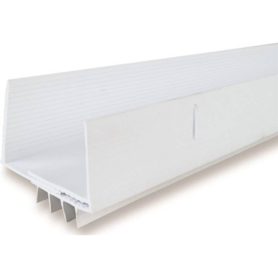 Climaloc 2-Piece Adjustable Door Sweep, 36" x 1-3/4" - 2-1/2", White ...