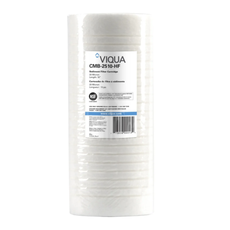 Viqua Dual Gradient Density Sediment Water Filter Cartridge, 10", 5 ...