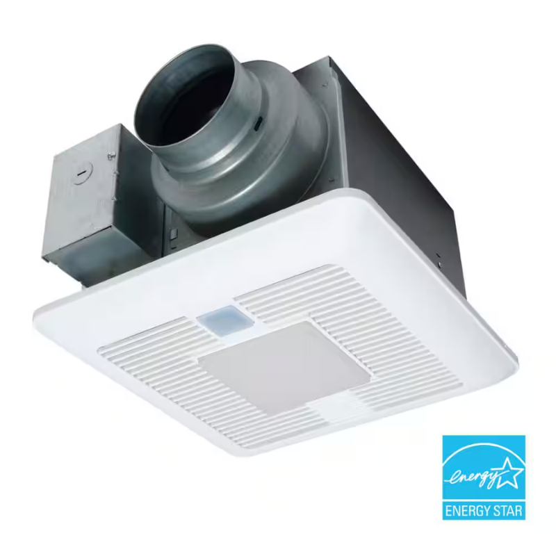 Panasonic FV-0511VQCL1 WhisperSense DC Exhaust Fan with Light and ...