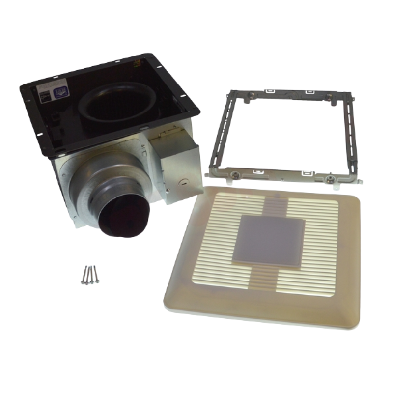 Panasonic FV-0511VQL1 WhisperCeiling DC Exhaust Fan with Light, 50/80 ...
