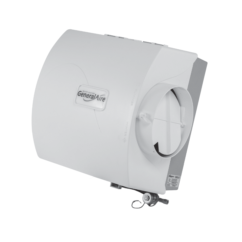 GeneralAire GF1099LHD Flow-Through Humidifier with Digital Humidistat ...