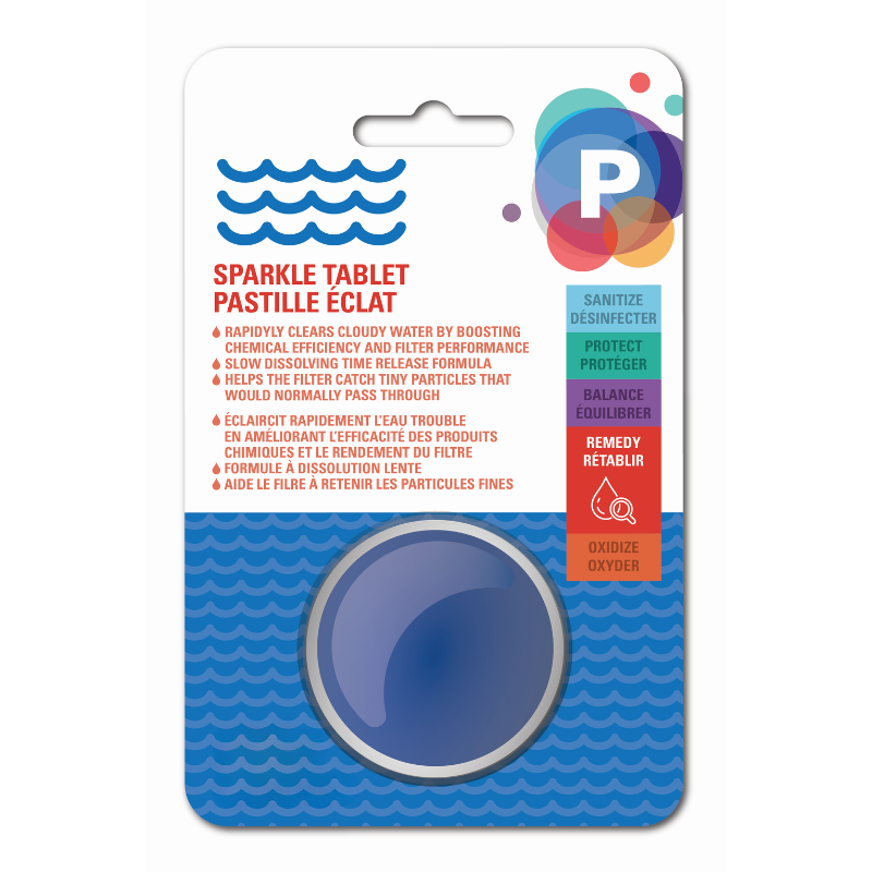 Wave Sparkle Clarifying Tablets for Swimming Pools (70g) | PureFilters