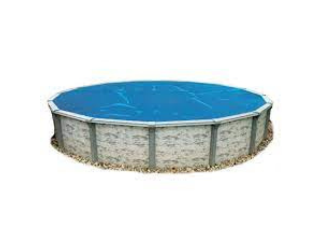 Midwest 21' Round Aboveground 8mil Solar Blanket | PureFilters
