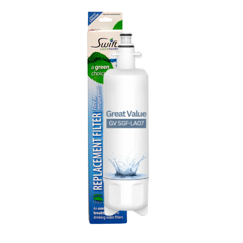 Great Value GV SGF-LA07 Compatible Refrigerator Water Filter | PureFilters