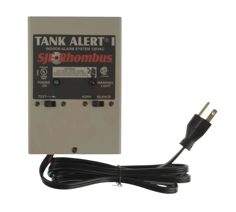 SJE Rhombus Tank Alert I Alarm System, No Float, 120 VAC | PureFilters
