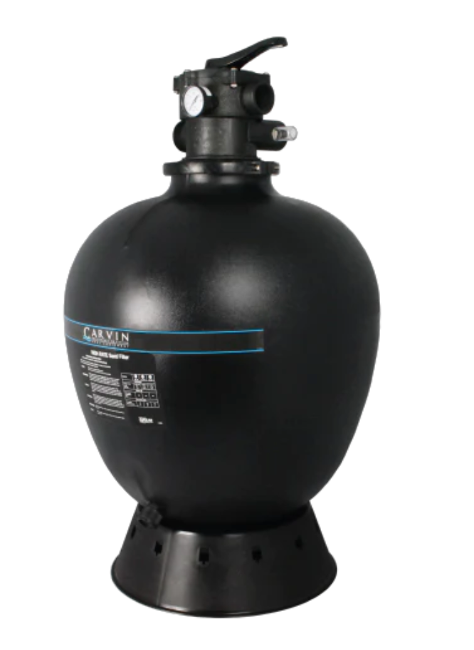 Carvin Splash 94089194 18" Pool Sand Filter with 7-Way Dial Valve ...