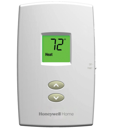 Honeywell Home PRO 1000 Digital Thermostat [Non-Programmable, Heat Only ...