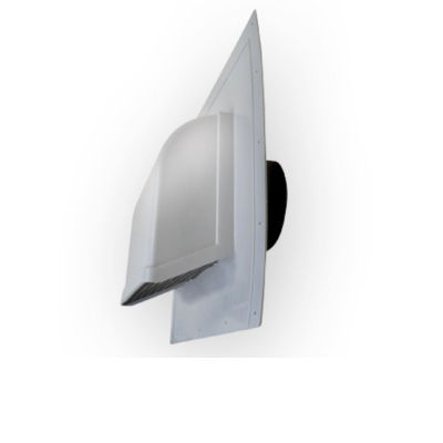 Primex Low Profile Wall Cap, White | PureFilters