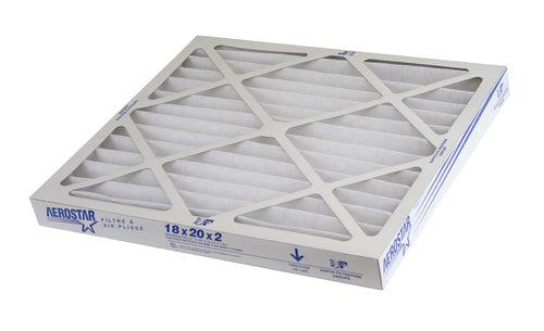 FG IAQ Aerostar Series 400 Pleated Filter, 18" x 20" x 2", MERV 8 ...