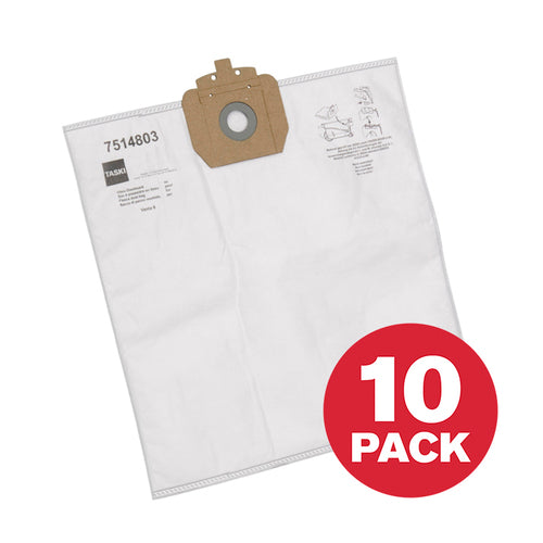 Taski Vento 8S Disposable Fleece Bags, 10/Pack | PureFilters