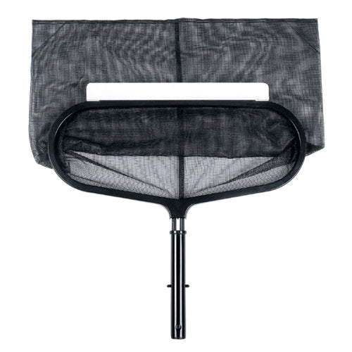 Black Deep Pool Leaf Rake w/AlumFrame | PureFilters