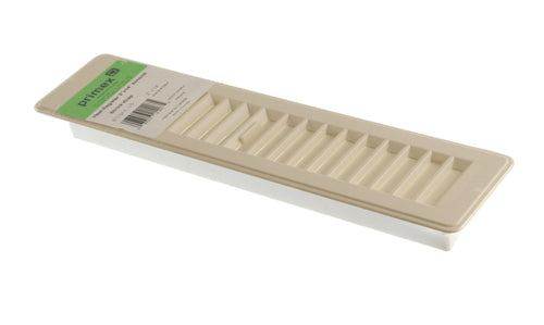 Primex Floor Register/Vent Cover, 2-1/4" x 14", Almond | PureFilters