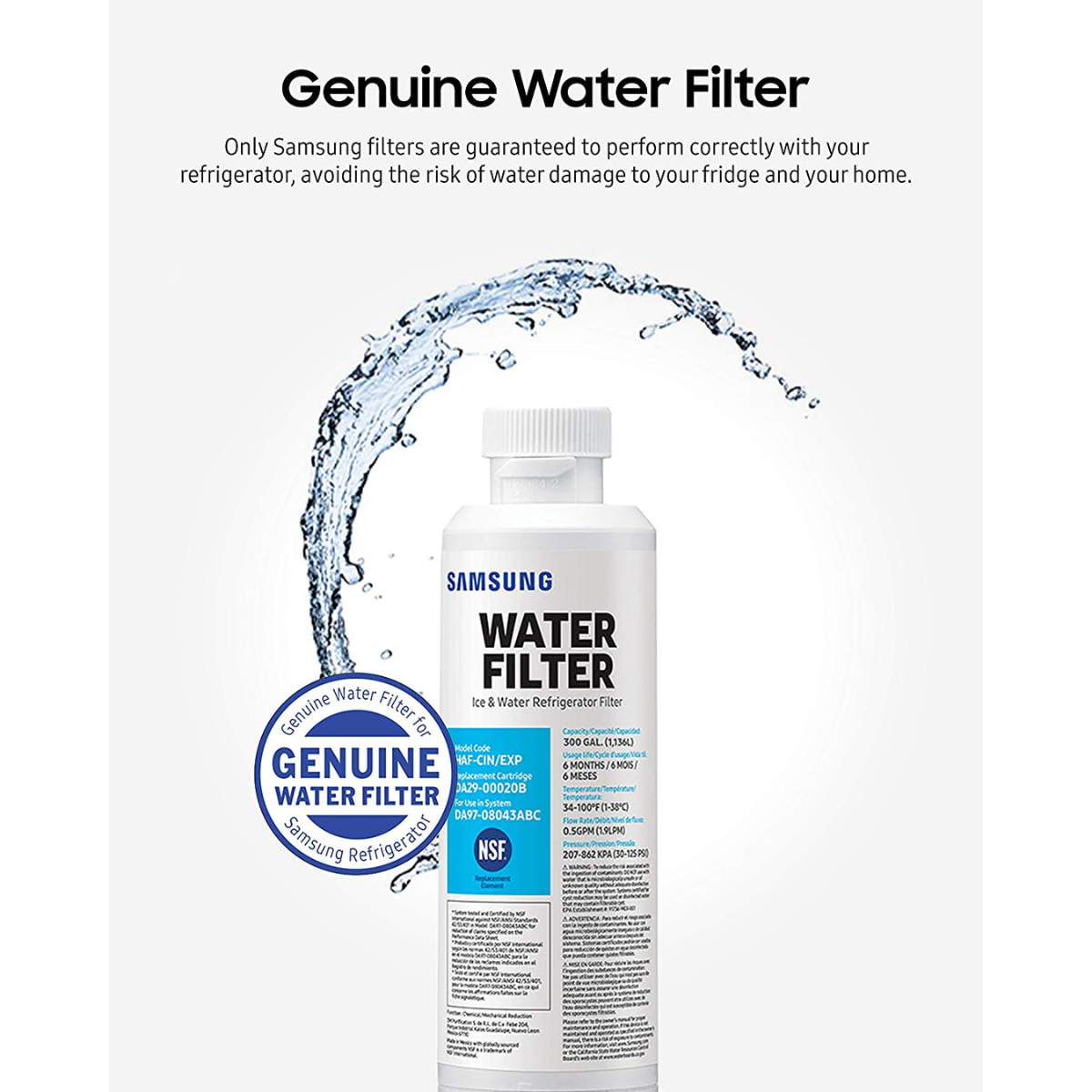 Samsung Refrigerator Water Filter | PureFilters